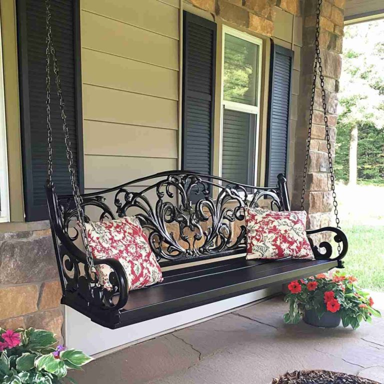 19 Front Porch Swing Ideas That Will Make You Want to Relax