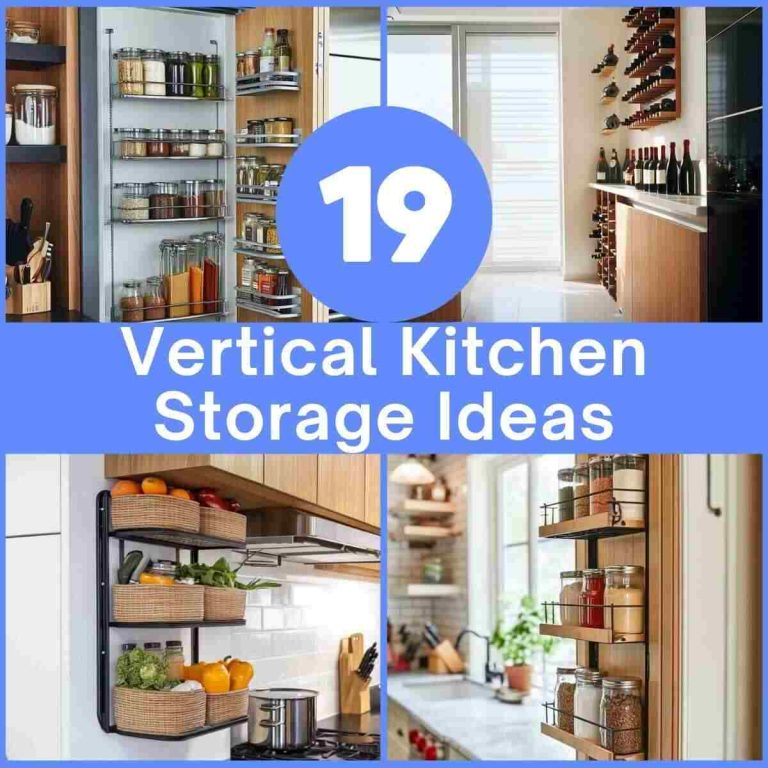 19 Vertical Kitchen Storage Ideas That Will Save You So Much Space