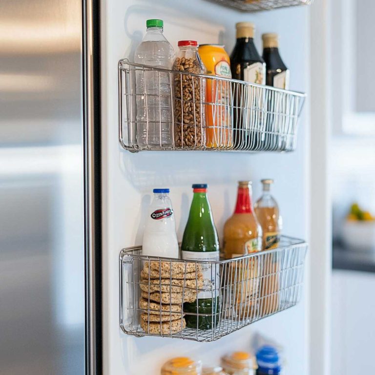 20 Genius Over Fridge Storage Ideas