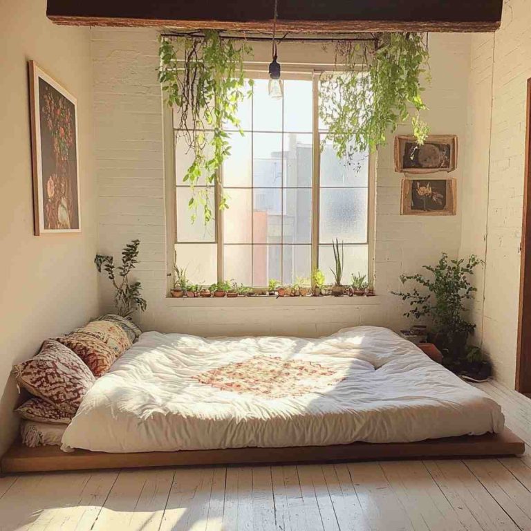 23 DIY Low Bed Frame Ideas for Small Bedrooms
