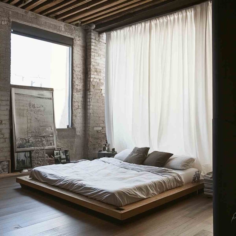 23 DIY Low Bed Frame Ideas for Small Bedrooms