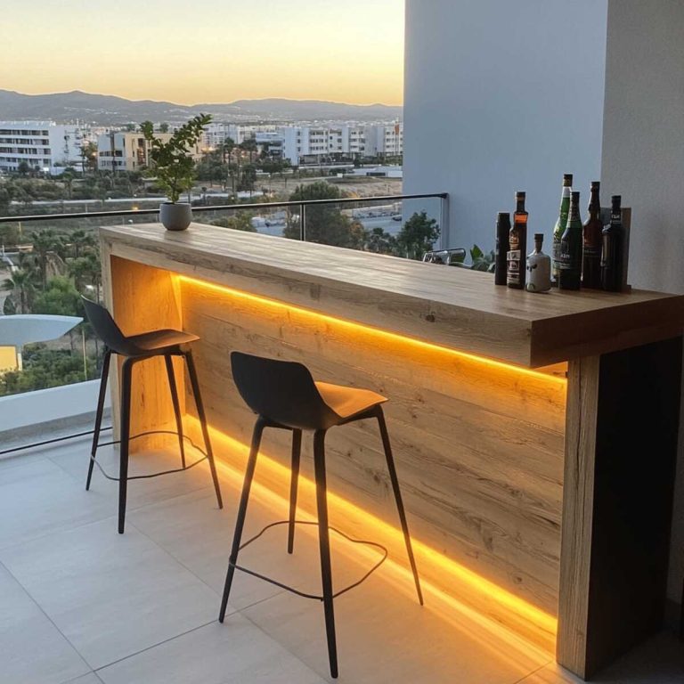 17 Genius Balcony Bar Ideas for Small Spaces