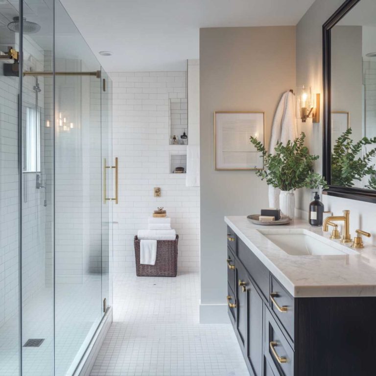 17 Genius Tiny Bathroom Layouts That Actually Work