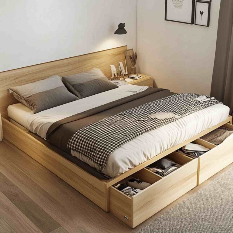 23 DIY Low Bed Frame Ideas for Small Bedrooms