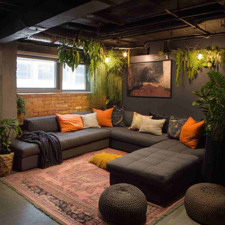 20 Genius Basement Lounge Ideas