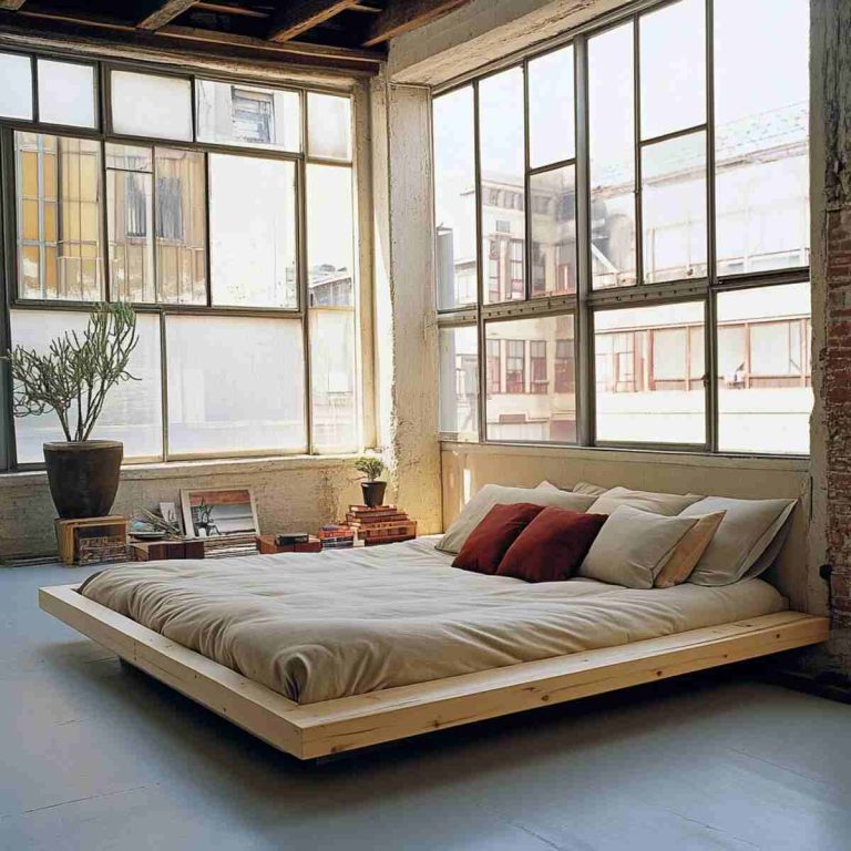 23 DIY Low Bed Frame Ideas for Small Bedrooms