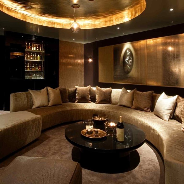 20 Genius Basement Lounge Ideas