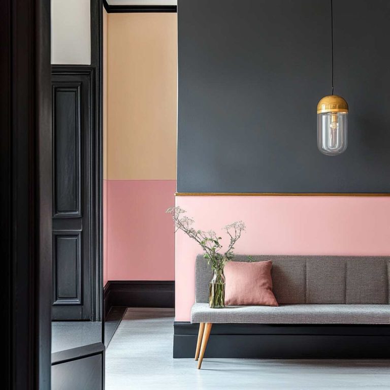 17 Easy Two-Toned Wall Ideas for Hallways That Wow Every Guest
