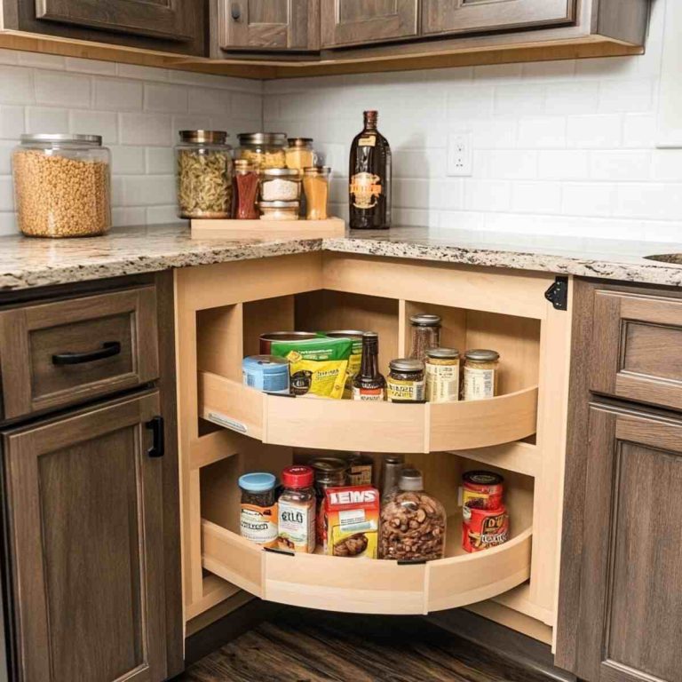 21 Brilliant Pull-Out Pantry Cabinet Ideas That Save Space Like Magic