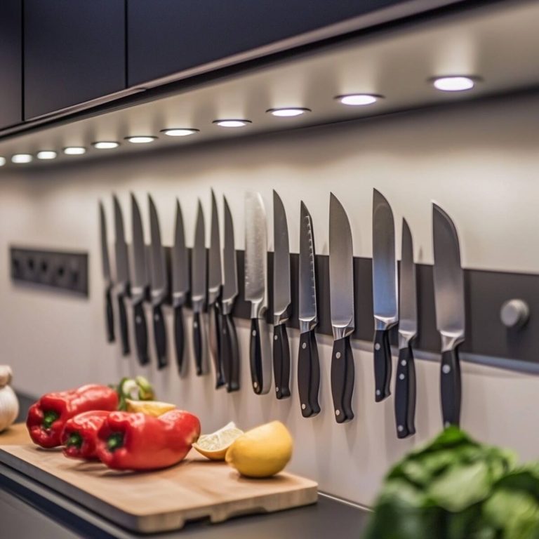 15 Magnetic Knife Strip Ideas for a Cleaner Kitchen