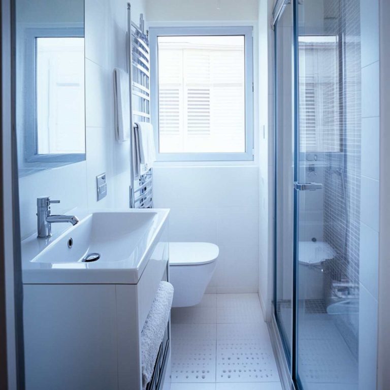 17 Genius Tiny Bathroom Layouts That Actually Work