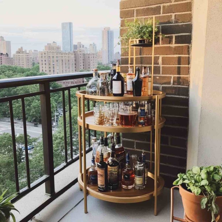 17 Genius Balcony Bar Ideas for Small Spaces