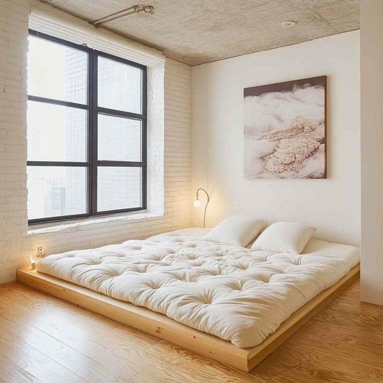 23 DIY Low Bed Frame Ideas for Small Bedrooms