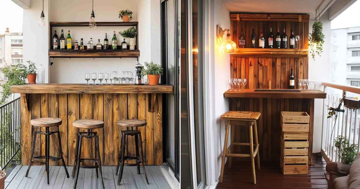 17 Genius Balcony Bar Ideas for Small Spaces
