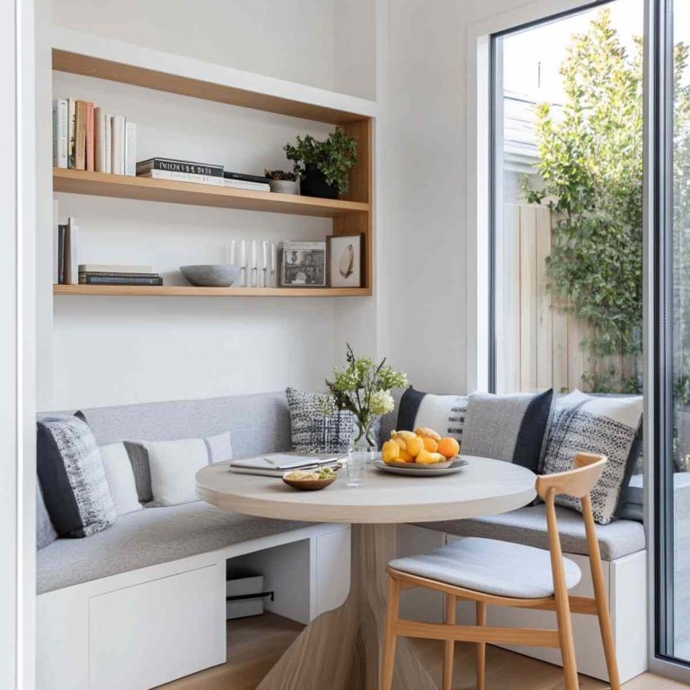 17 Corner Dining Bench Ideas for Small Spaces