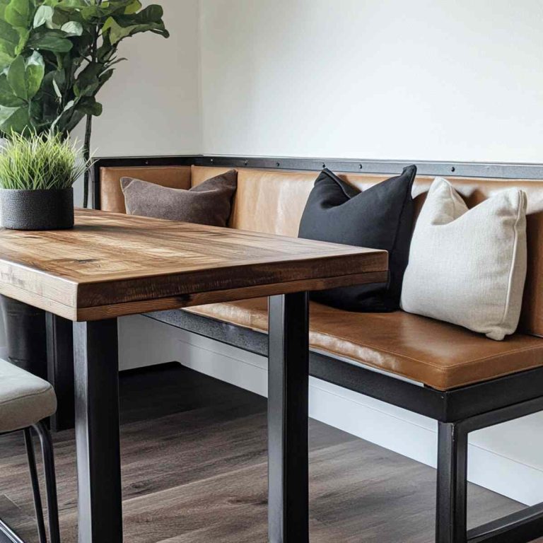 17 Corner Dining Bench Ideas for Small Spaces