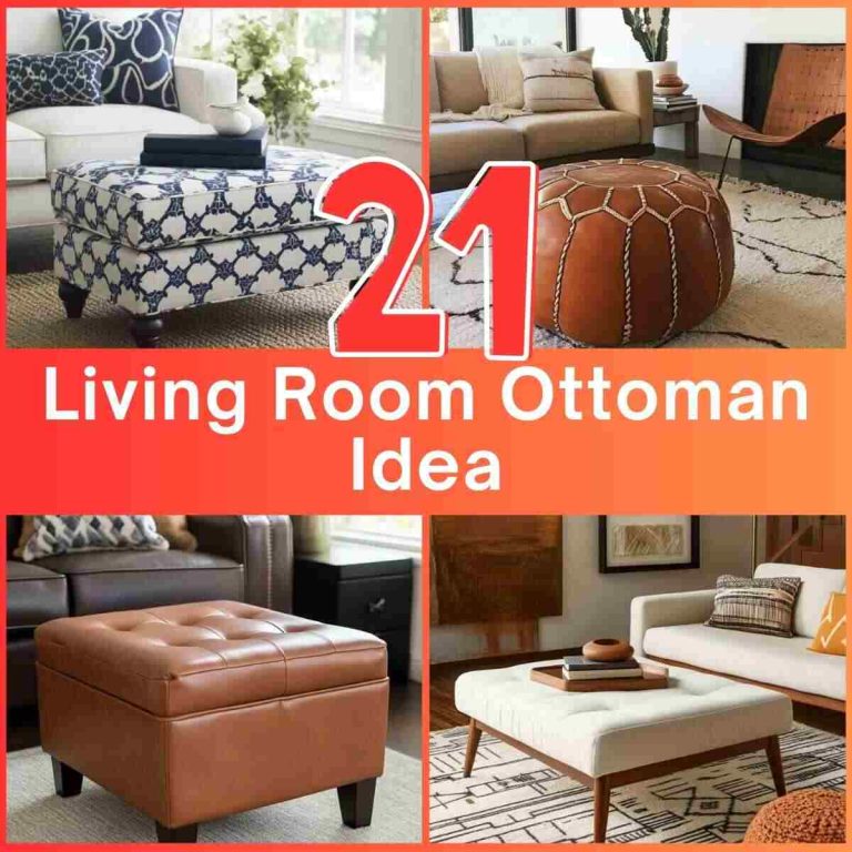 21 Best Living Room Ottoman Ideas