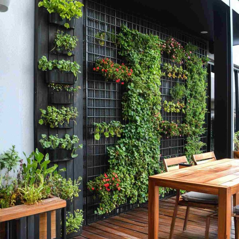 20 Vertical Garden Wall Ideas for Patios You'll Love