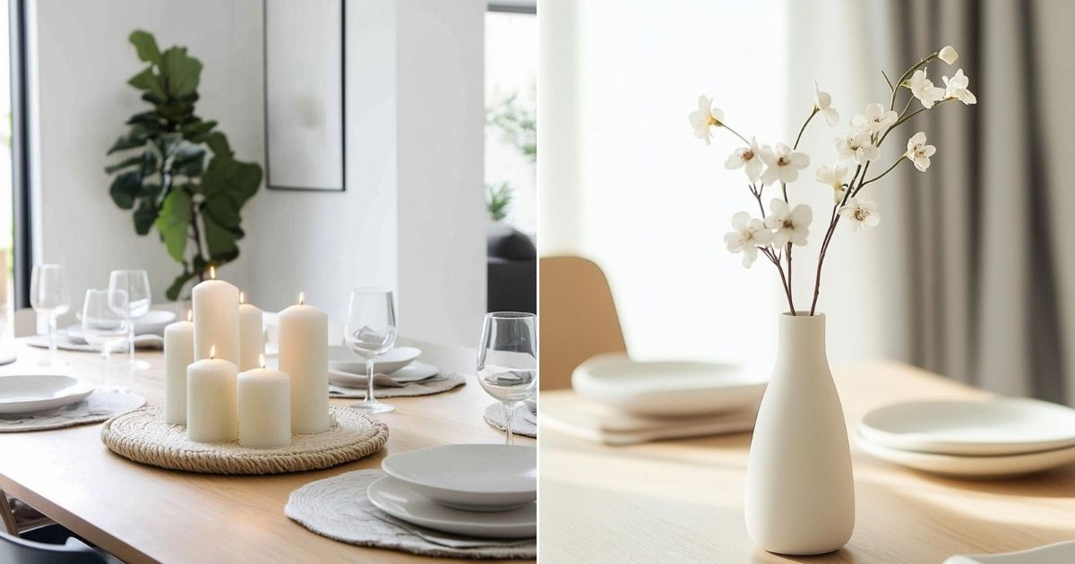17 Minimalist Dining Room Table Decor Ideas