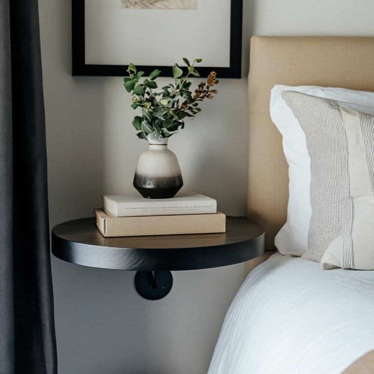 23 Space-Saving Floating Nightstand Ideas You’ll Love