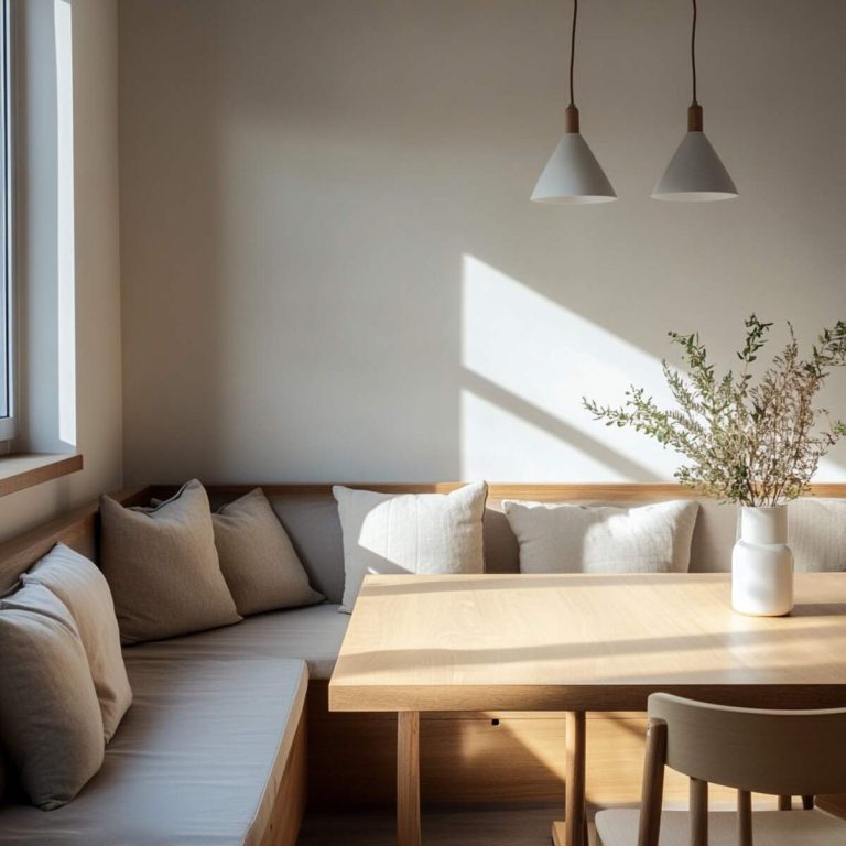17 Corner Dining Bench Ideas for Small Spaces