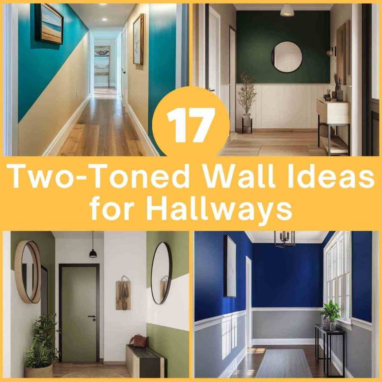 17 Easy Two-Toned Wall Ideas for Hallways That Wow Every Guest