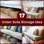 17 Under Sofa Storage Ideas That Save Space Like Magic