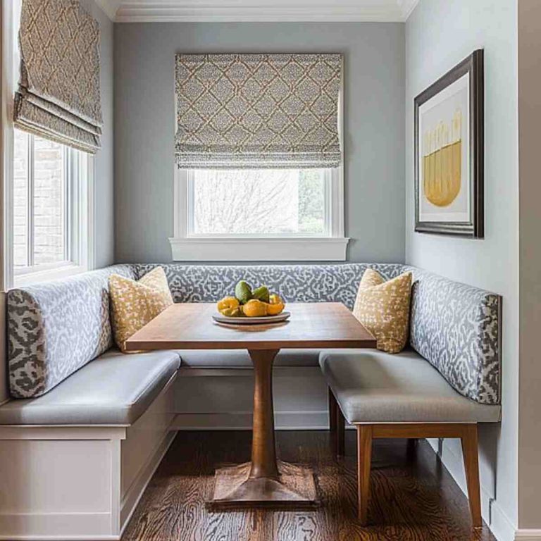 17 Corner Dining Bench Ideas for Small Spaces