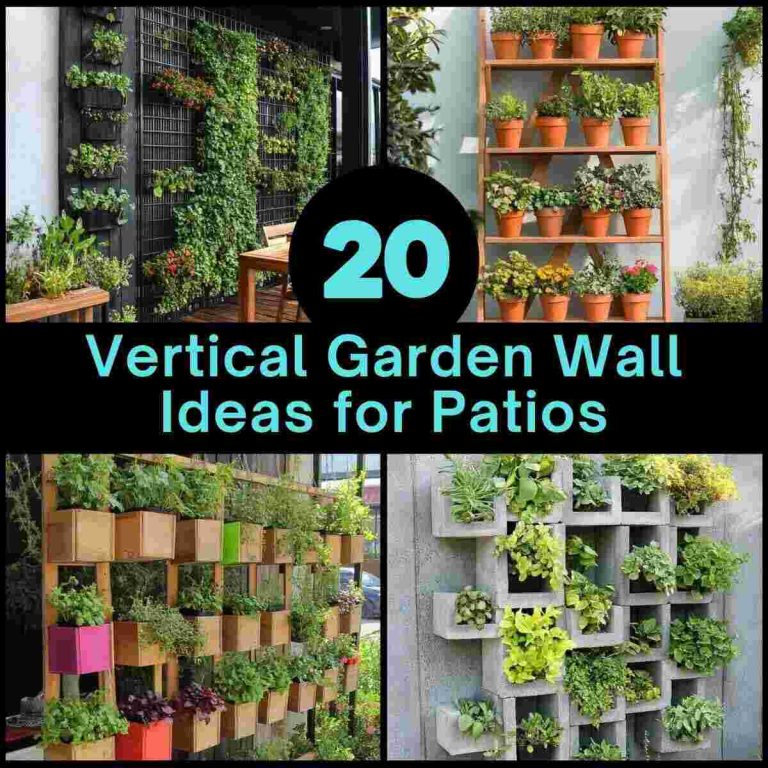 20 Vertical Garden Wall Ideas for Patios You'll Love
