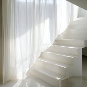 20 Brilliant Staircase Window Curtain Ideas You’ll Want to Try