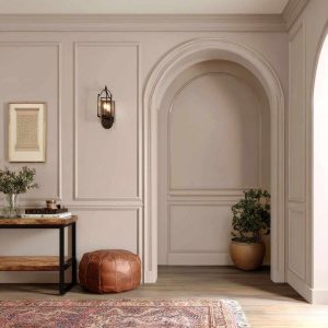 25 Entryway Wall Molding Ideas That Make a Big First Impression - Happy ...
