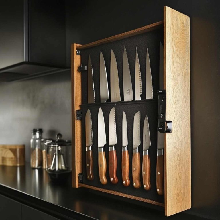 21 Clever Kitchen Knife Storage Ideas You’ll Wish You Tried Sooner