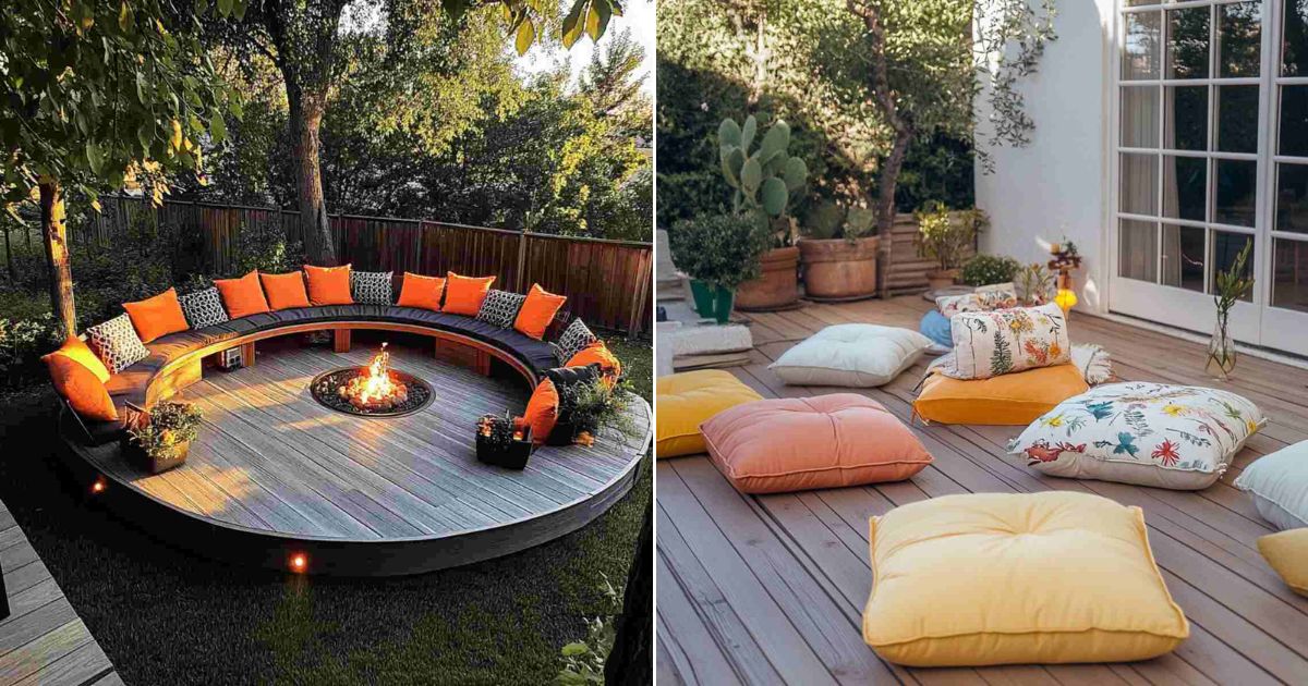 17 Backyard Deck Seating Ideas That Will Transform Your Outdoor Space