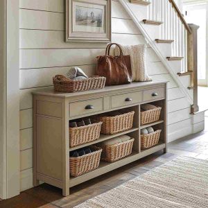 17 Clever Entryway Basket Storage Ideas You’ll Wish You Knew Sooner