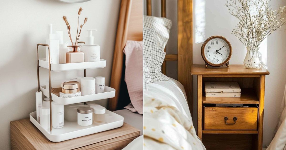 19 Genius Bedside Table Organization Ideas for a Clutter-Free Bedroom