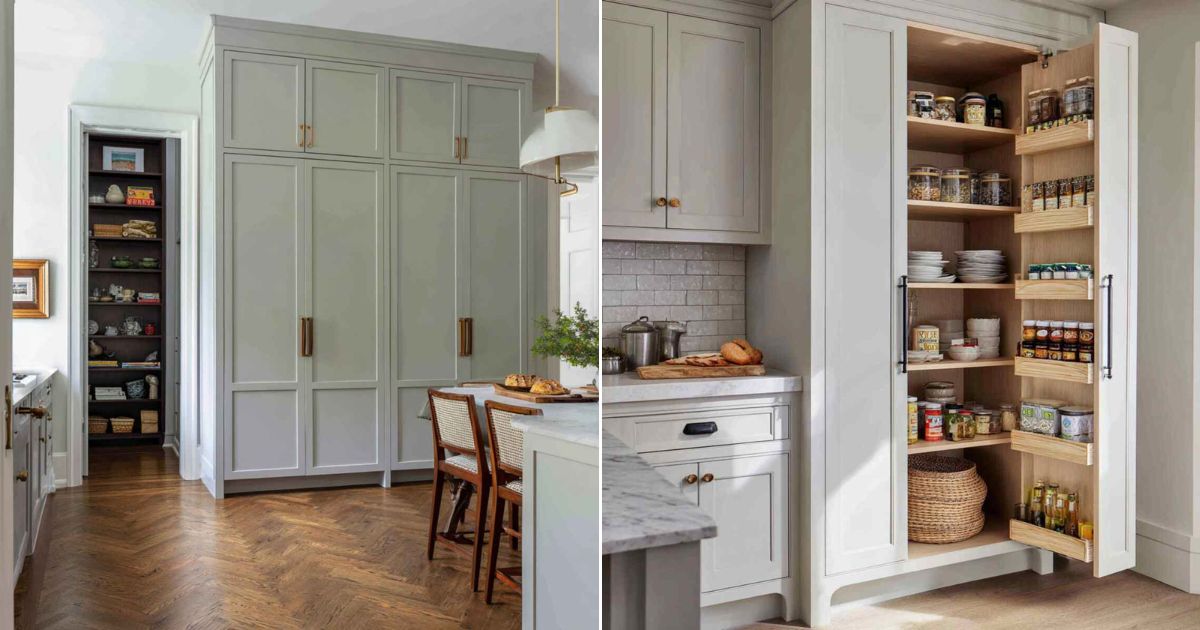23 Built-In Kitchen Pantry Ideas That Will Completely Change How You ...