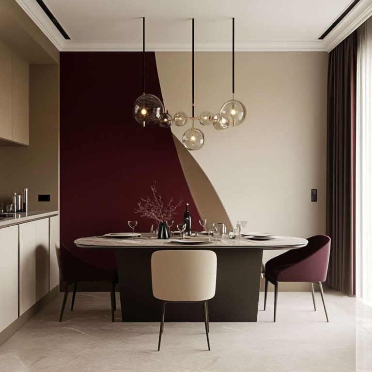 17 Gorgeous Two Tone Dining Room Wall Ideas You’ll Love