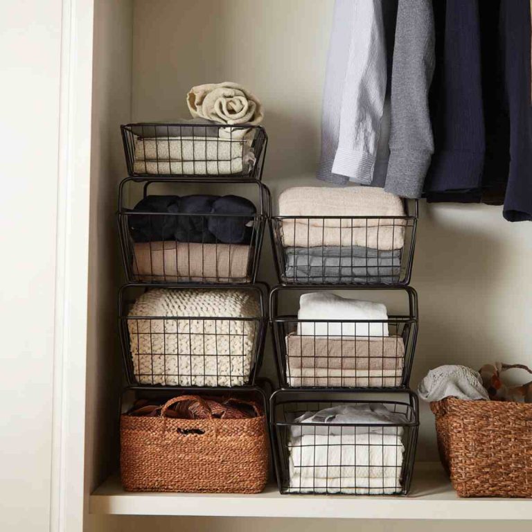 25 Genius Tiered Storage Basket Ideas to Transform Your Space - Happy ...