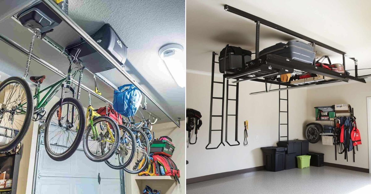 23 Garage Overhead Rack Ideas Save So Much Floor Space