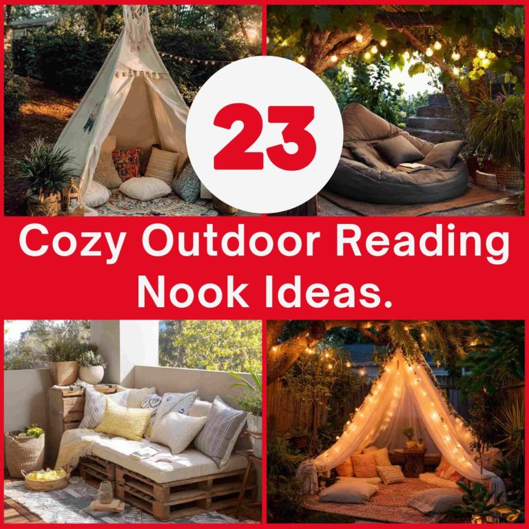23 Cozy Outdoor Reading Nook Ideas That Feel Like Magic