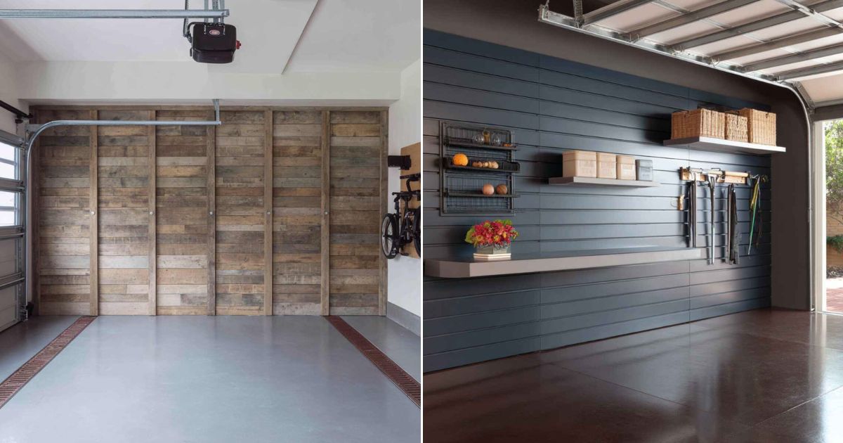 17 Garage Wall Paneling Ideas That Make Your Space Look Sharp