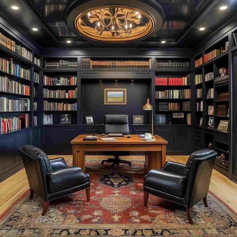 25 Basement Home Library Ideas That Will Inspire Your Next Project