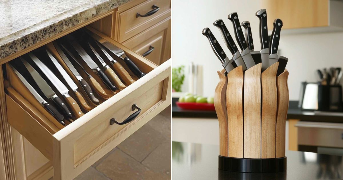 21 Clever Kitchen Knife Storage Ideas You’ll Wish You Tried Sooner