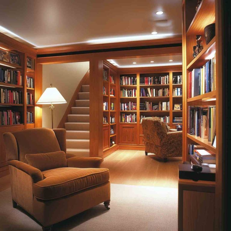 25 Basement Home Library Ideas That Will Inspire Your Next Project
