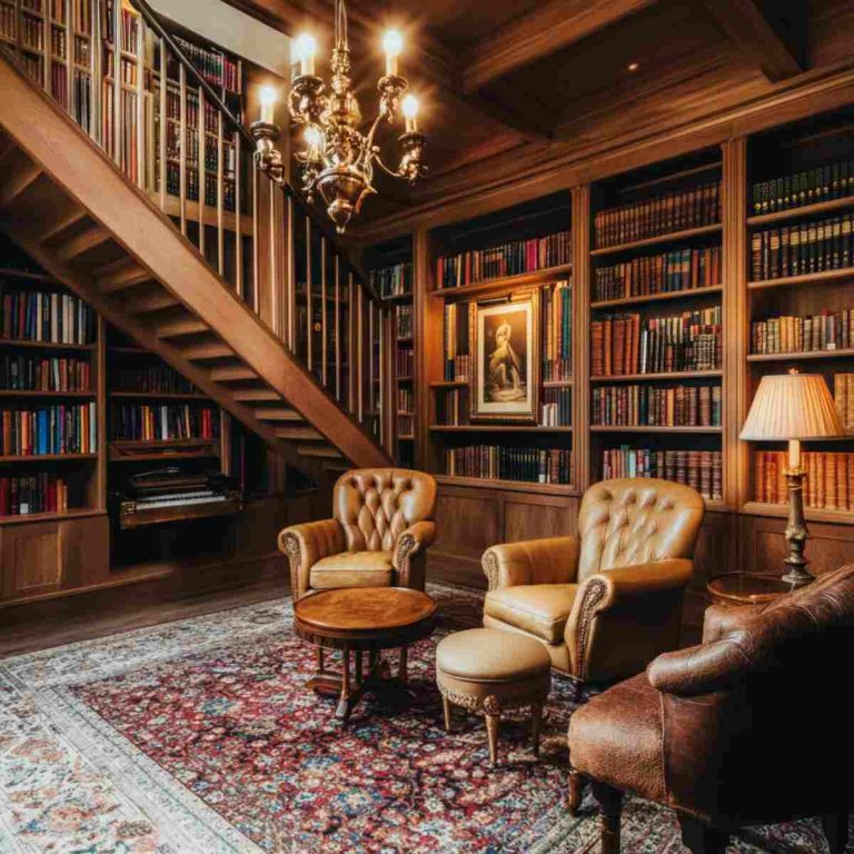 25 Basement Home Library Ideas That Will Inspire Your Next Project