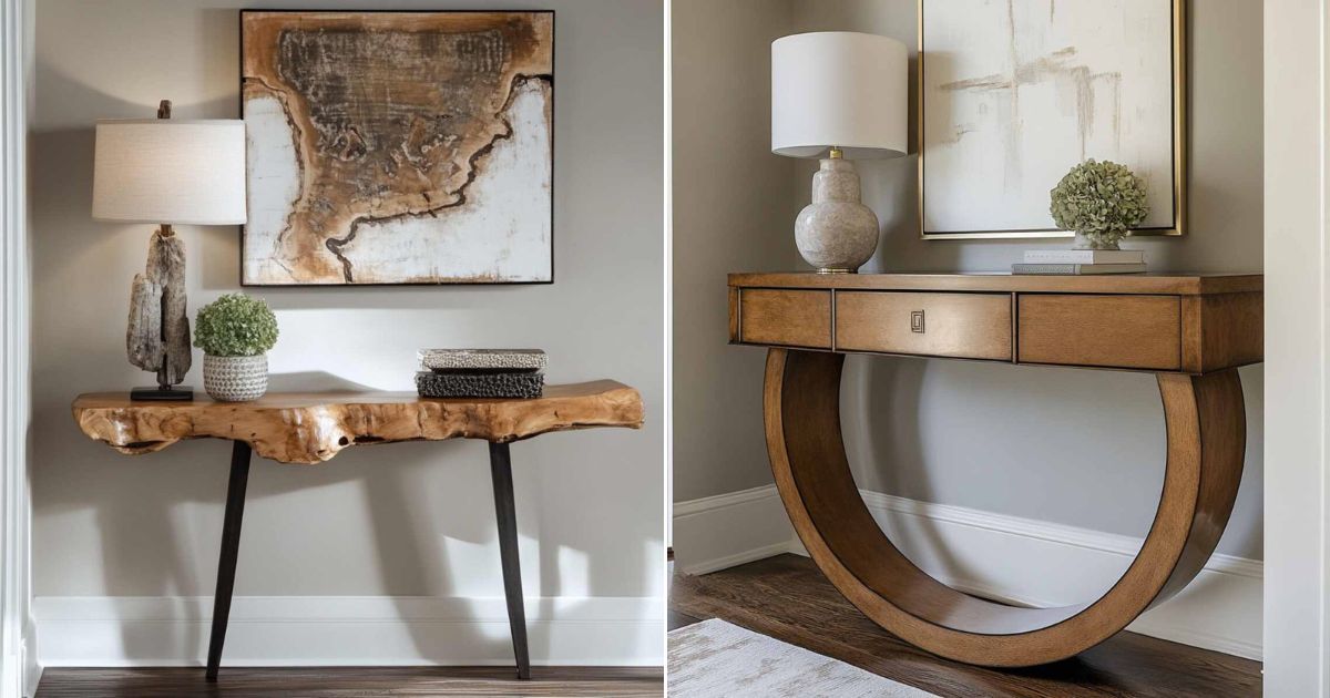 20 Stylish Console Table Ideas to Transform Your Living Room