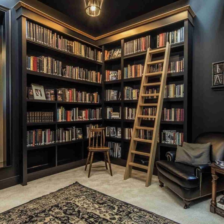 25 Basement Home Library Ideas That Will Inspire Your Next Project