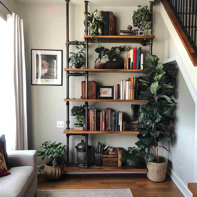 20 Stair Wall Shelf Ideas You Haven’t Tried Yet