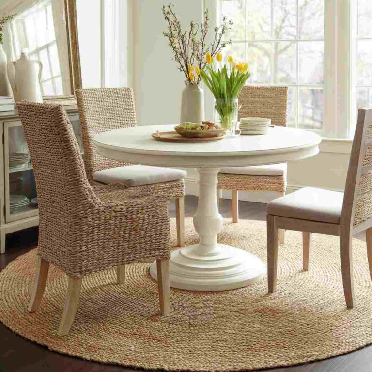 15 Round Dining Table Rug Ideas That Instantly Upgrade Your Space