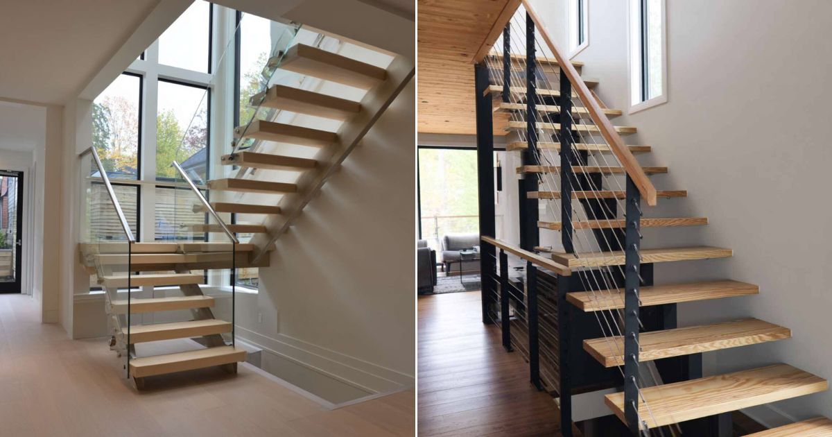 20 Open Riser Stair Ideas That Will Instantly Modernize Your Home